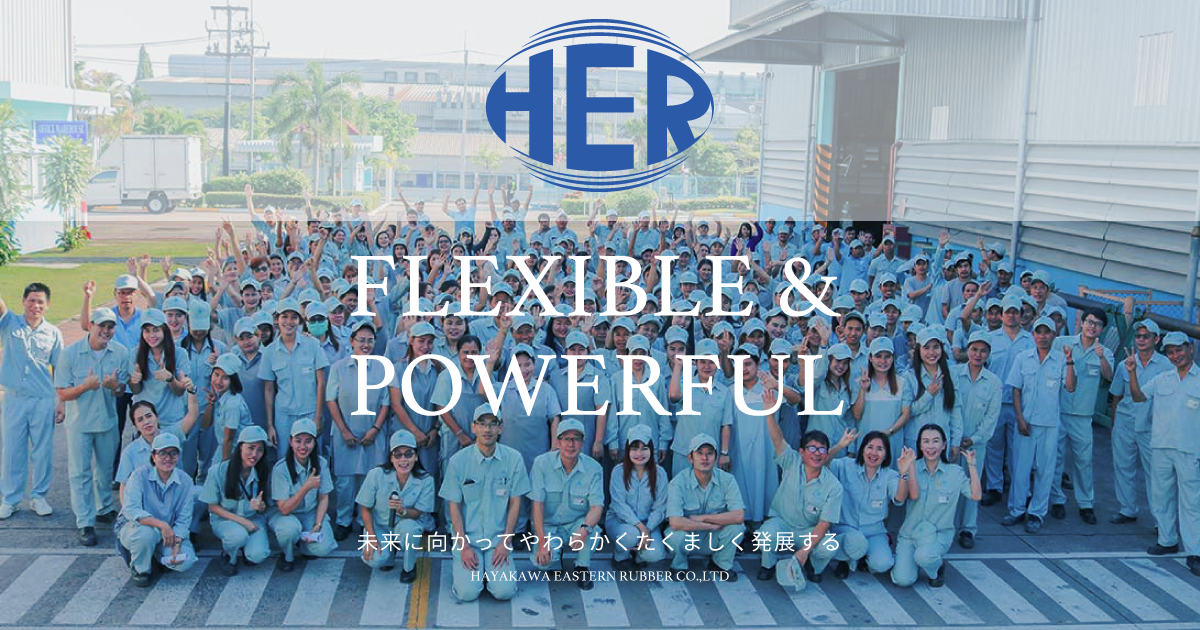 HAYAKAWA Eastern Rubber Co.,Ltd.｜ゴム製品の製造メーカー